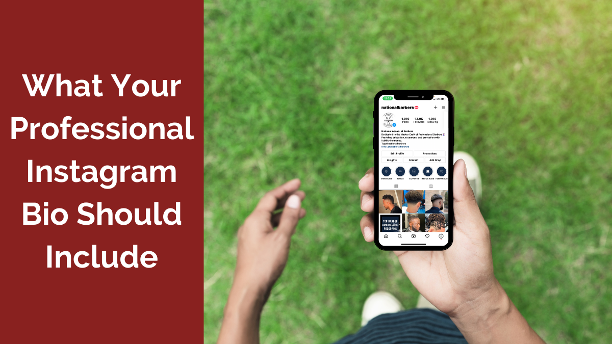 Top 5 Details To Include In Your Professional Instagram Bio
